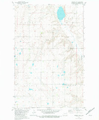 1981 Map of Epworth NW, Mountrail County, ND — High-Res | Pastmaps